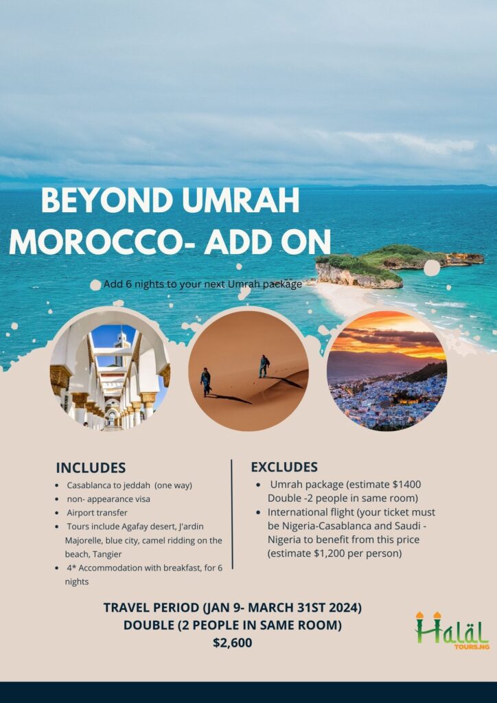 Travel Package – Halal Tours